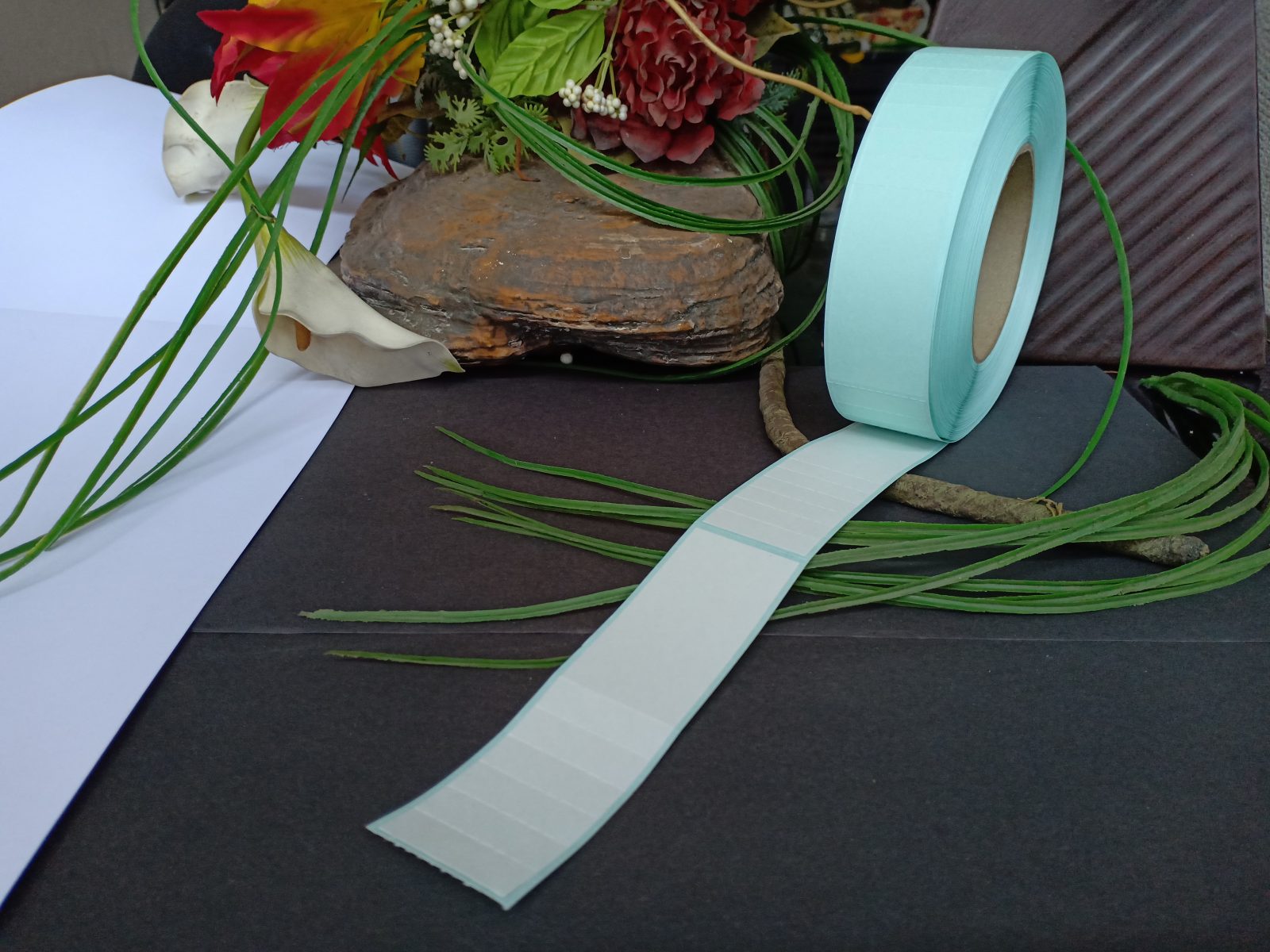 34mmx128mm Semicoated Label (Half cut) - 5,000pcs | barcodeonline.co.id